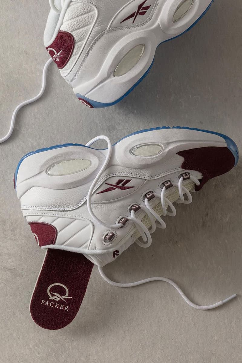 Packer Reebok Question Mid Burgundy Suede Release Date | Hypebeast