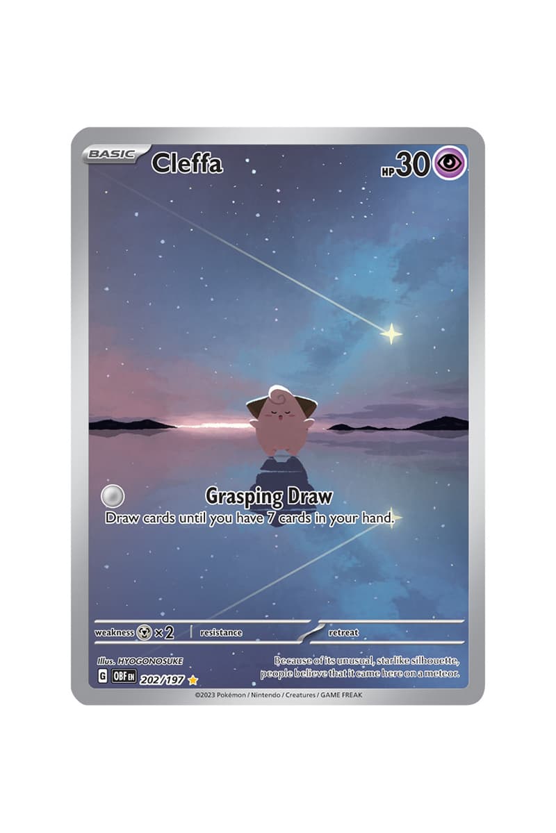 Pokémon TCG: Obsidian Flames Illustration Rare Card List | Hypebeast