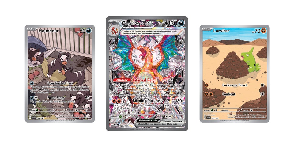 Pokémon TCG: Obsidian Flames Illustration Rare Card List | Hypebeast