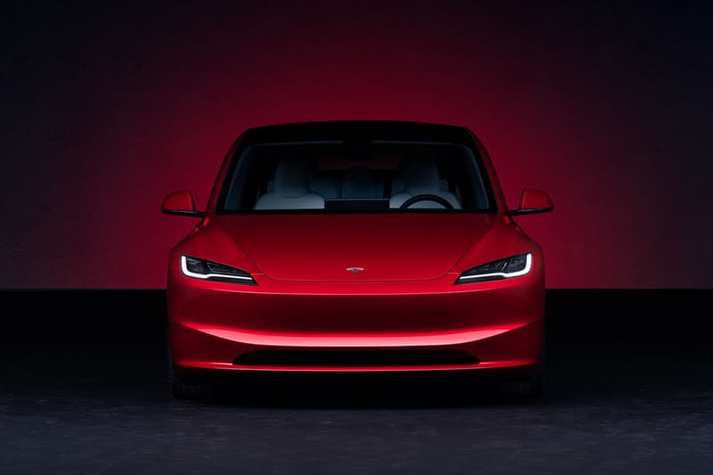 The 2024 Tesla Model 3 Turns Sleek With a Refreshed Design | Hypebeast