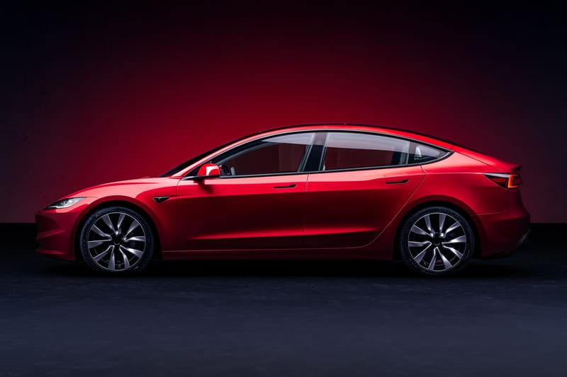The 2024 Tesla Model 3 Turns Sleek With a Refreshed Design | Hypebeast