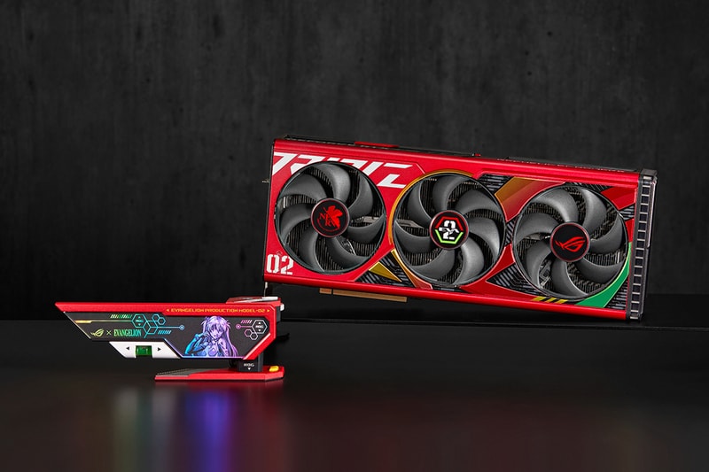 ROG Announces 'Evangelion' Unit-02 Collection | Hypebeast