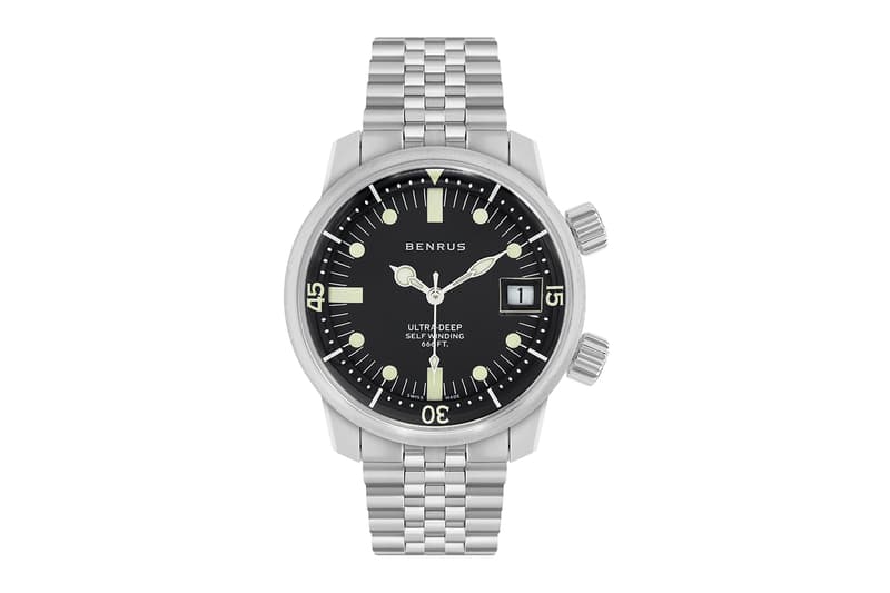 BENRUS Ultra-Deep Diver Watch Release Info | Hypebeast