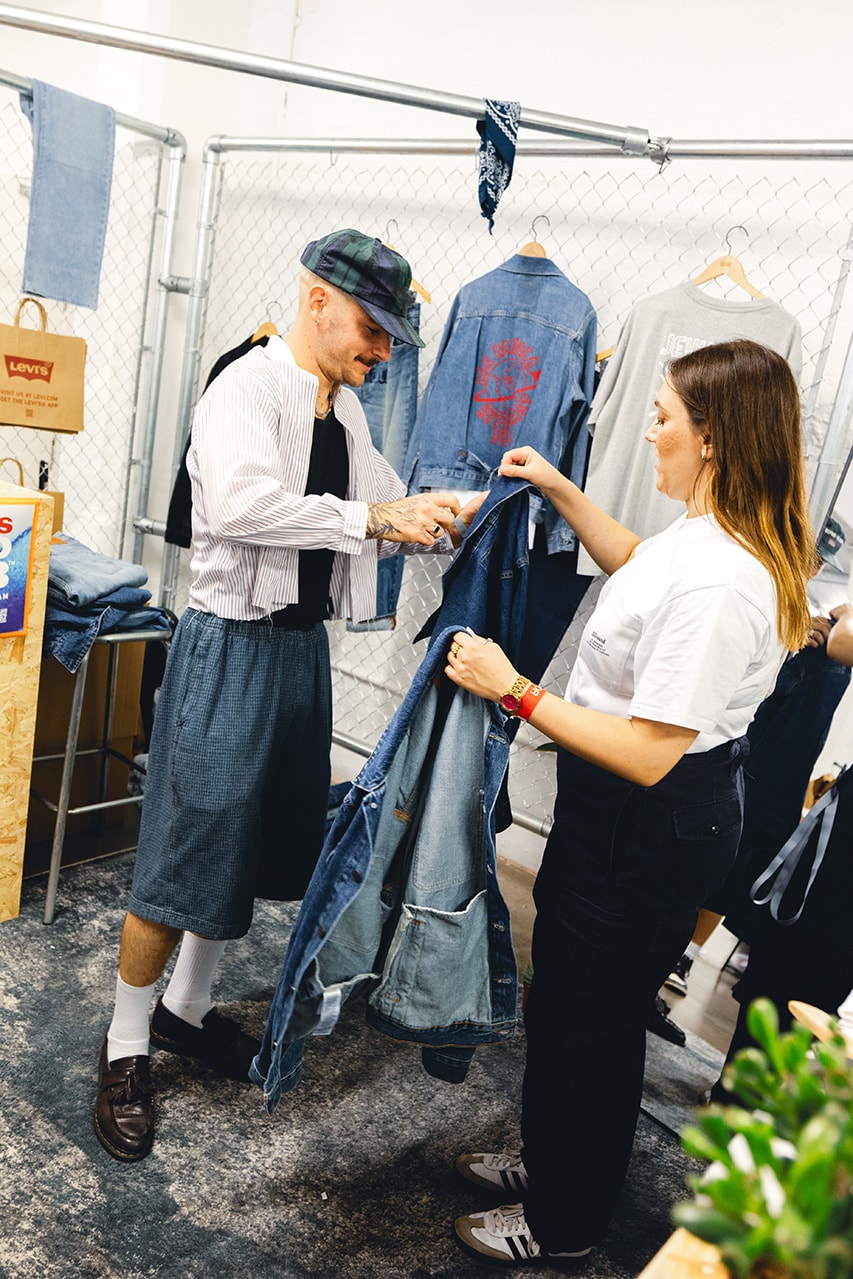 What Went Down at the Hypebeast Flea Levi’s® Customization Space | Hypebeast