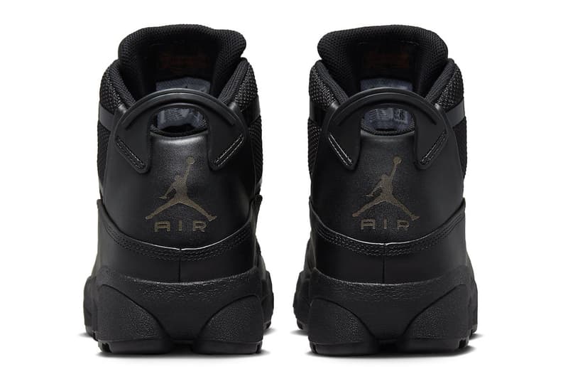 Jordan 6 Rings Winterized Surfaces in All-Black | Hypebeast