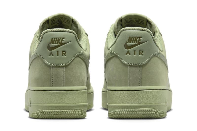 Official Nike Air Force One Low Premium "Oil Green" | Hypebeast
