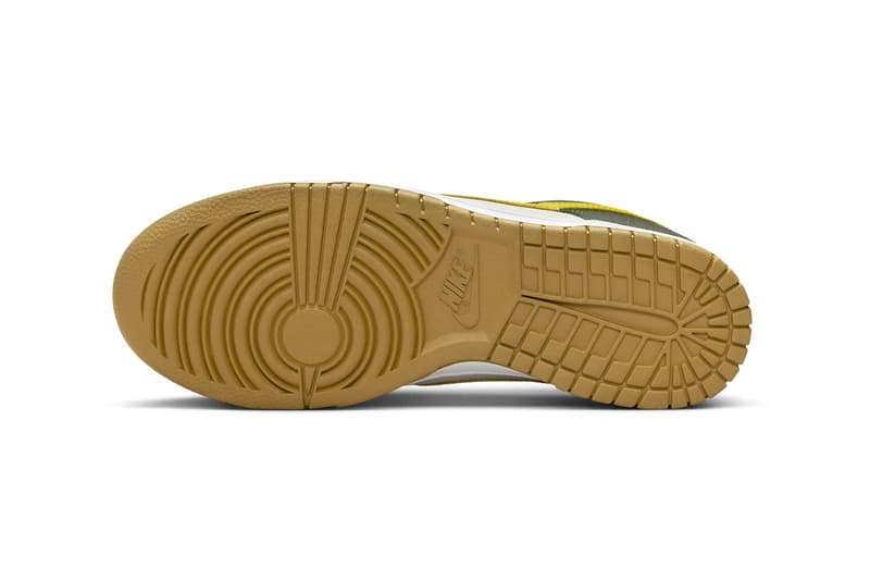 Nike Dunk Low "Cargo Khaki/Vivid Sulfur" FV3629-371 | Hypebeast