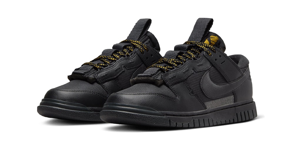 Nike Dunk Low Remastered Appears in Black and Gold | Hypebeast