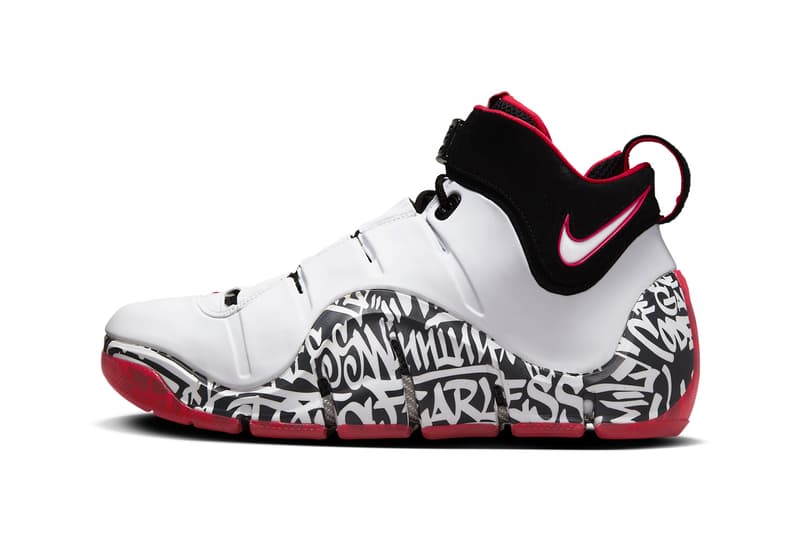 Nike LeBron 4 Graffiti DJ4888-100 Release Info | Hypebeast