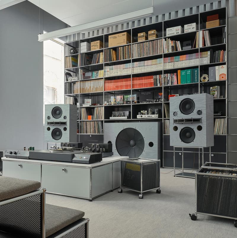 OJAS x USM Modular Furniture Listening Room | Hypebeast