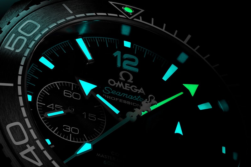 OMEGA Seamaster Planet Ocean Deep Black ETNZ | Hypebeast