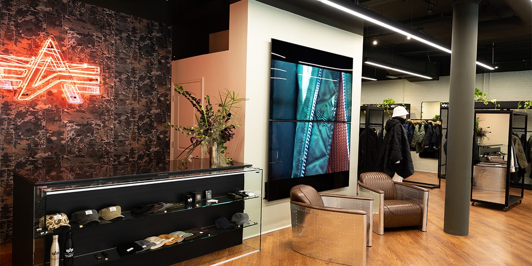 Alpha Industries Opens First Permanent Retail Store | Hypebeast