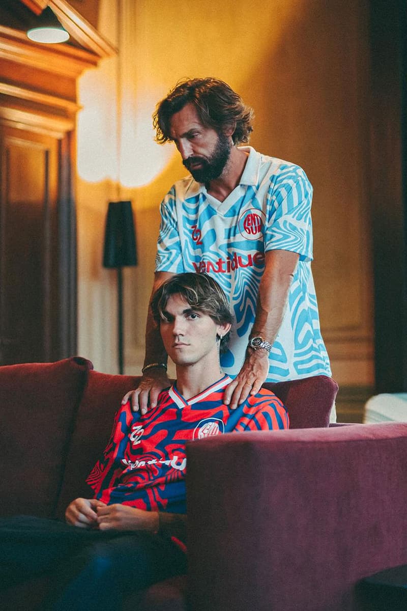 Andre Pirlo's Son, Nicoló Pirlo Has Launched a Football Jersey Brand ...