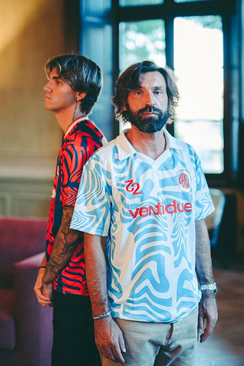 Andre Pirlo's Son, Nicoló Pirlo Has Launched a Football Jersey Brand ...