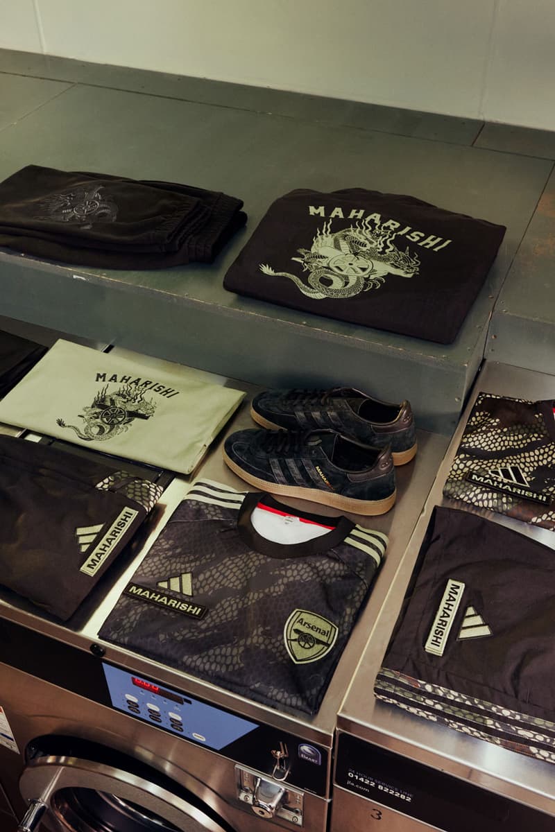 Arsenal Football Club Presents New Collaboration With Maharishi | Hypebeast