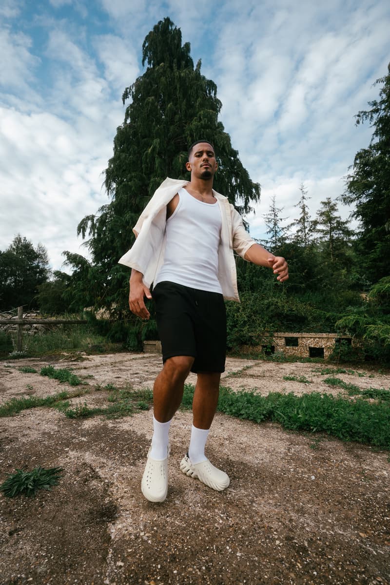 William Saliba Chats Off-Pitch Style as Crocs' Latest Ambassador ...