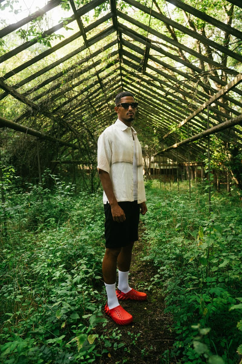 William Saliba Chats Off-Pitch Style as Crocs' Latest Ambassador ...