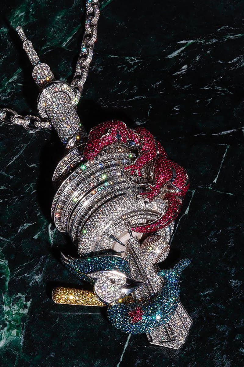 Drake Alex Moss New York "The Crown Jewel of Toronto" Chain | Hypebeast