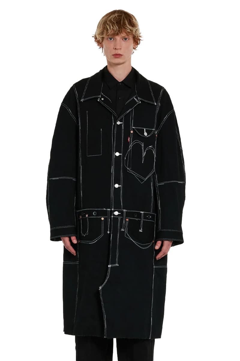 eYe Junya Watanabe Man x Levis Coat Release Info | Hypebeast
