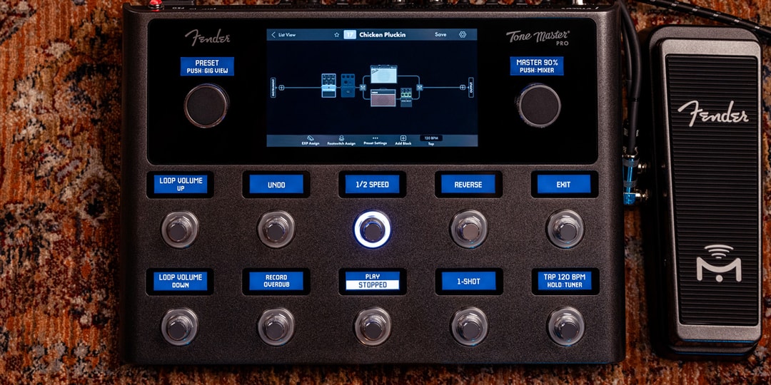 Fender Presents New Tone Master Pro | Hypebeast
