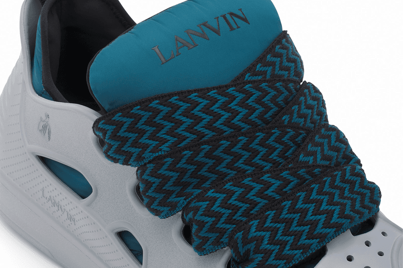 LANVIN Curb Color-Block Rubber Sneakers Release Info | Hypebeast