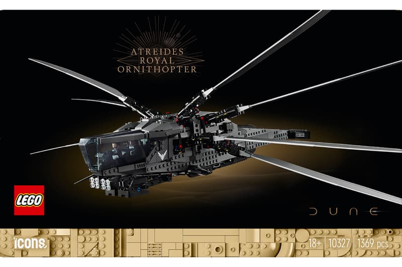 LEGO Unveils New 'Dune' Atreides Royal Ornithopter Set | Hypebeast