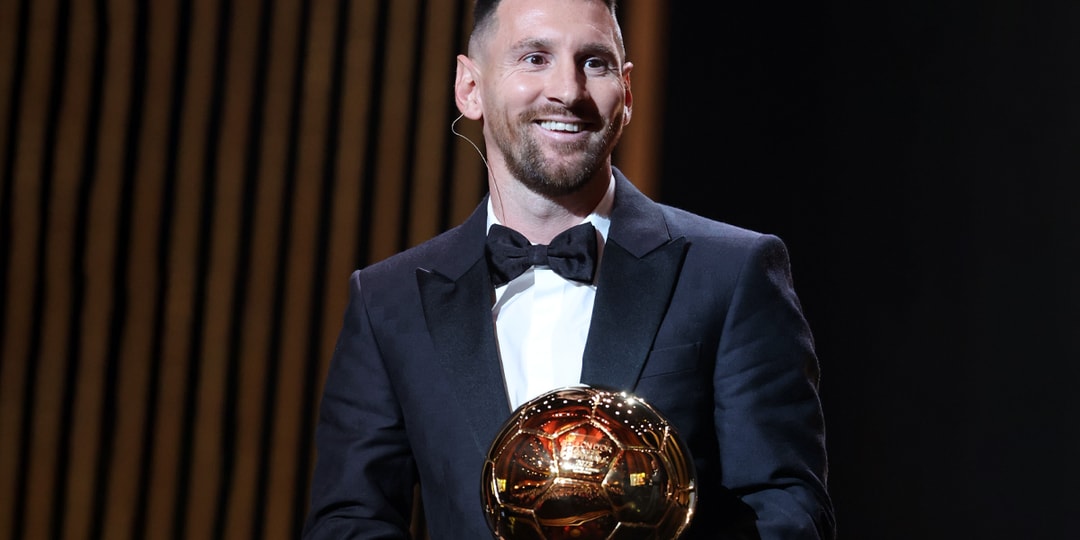 Lionel Messi Wins His Eighth Ballon d'Or | Hypebeast