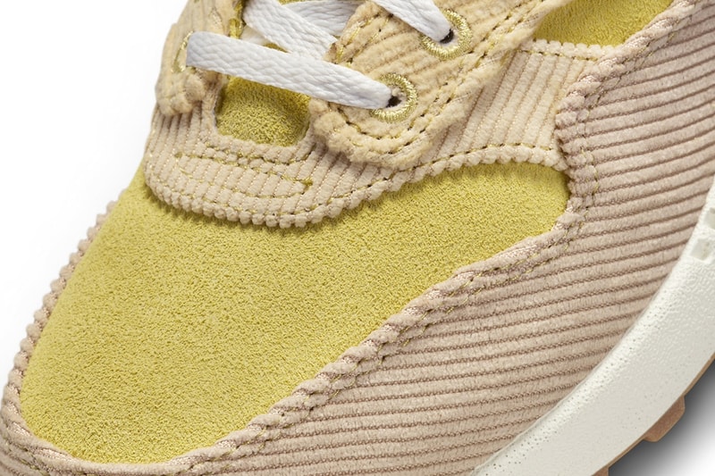 Nike Air Max 1 "Buff Gold" Surfaces in Corduroy | Hypebeast