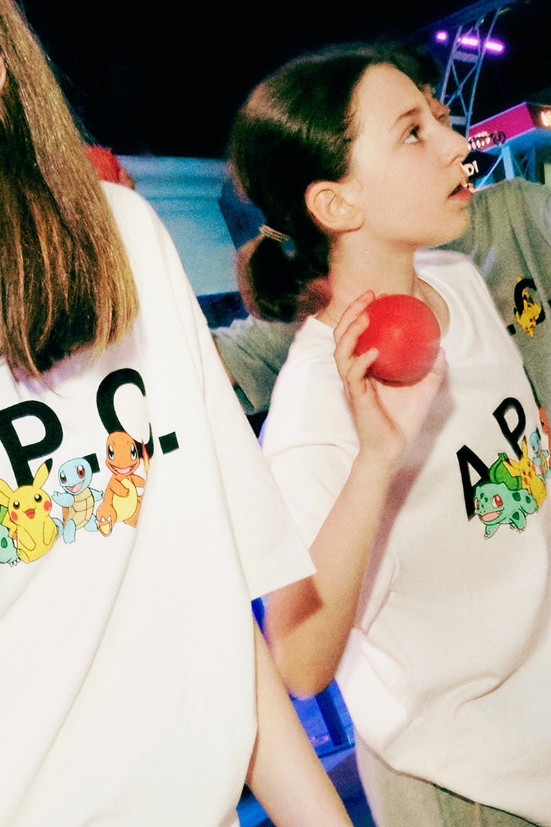 A.P.C. 'Pokemon' Interaction 21 Collection Info | Hypebeast