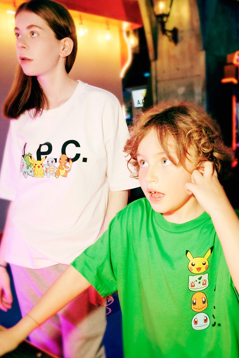 A.P.C. 'Pokemon' Interaction 21 Collection Info | Hypebeast