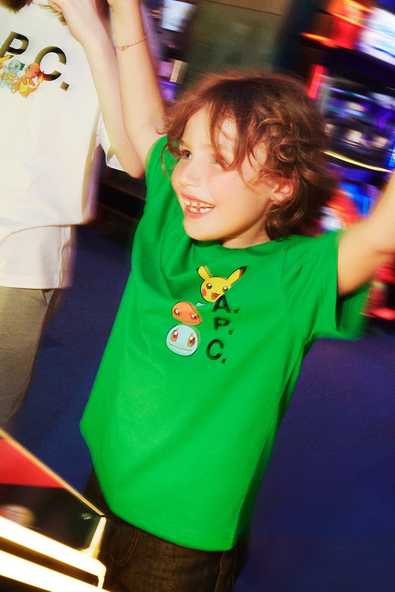 A.P.C. 'Pokemon' Interaction 21 Collection Info | Hypebeast