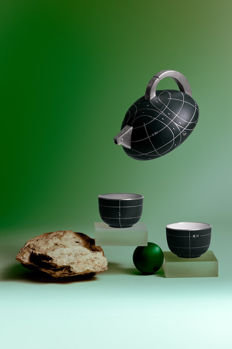 Daniel Arsham x Oscar Wang Dongxi Teapot Set | Hypebeast
