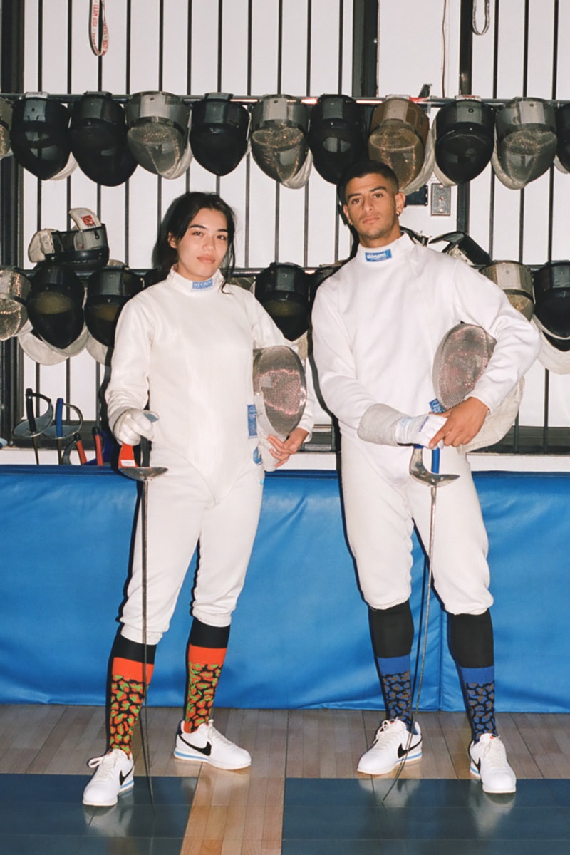 Awake NY Taps Happy Socks for Fencing-Inspired Capsule | Hypebeast