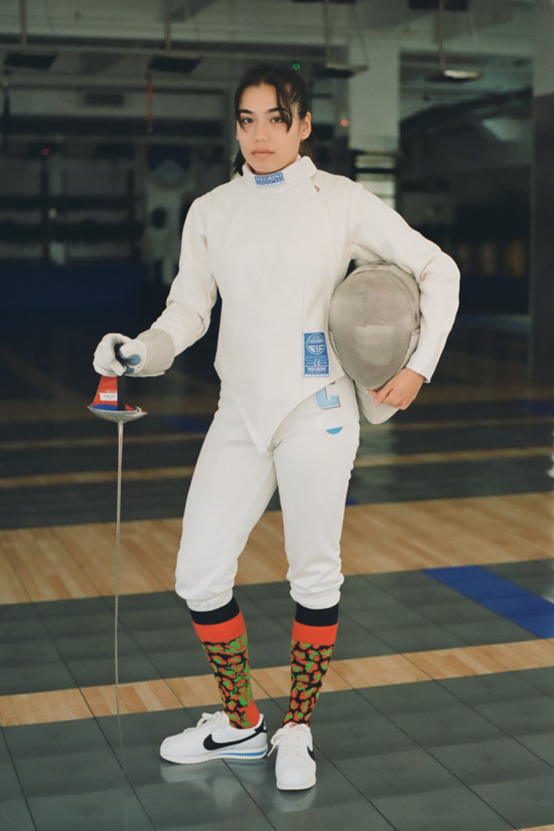 Awake NY Taps Happy Socks for Fencing-Inspired Capsule | Hypebeast