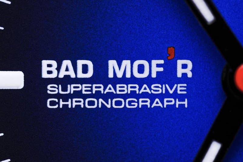 Bamford London x seconde seconde BAD MOFR watch | Hypebeast