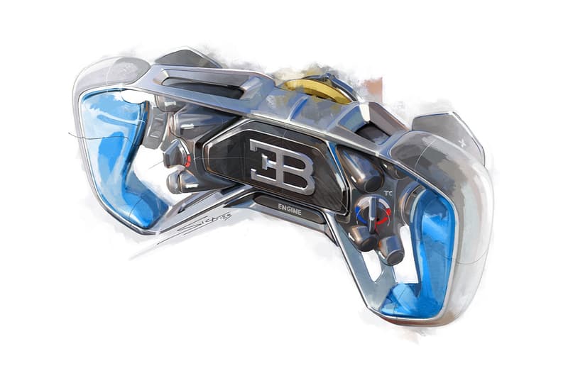 Bugatti Bolide Interior Design Details | Hypebeast