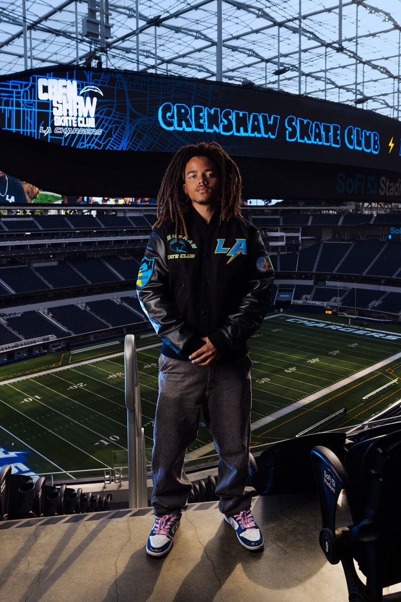 Crenshaw Skate Club Hits the Field in Chargers Capsule | Hypebeast
