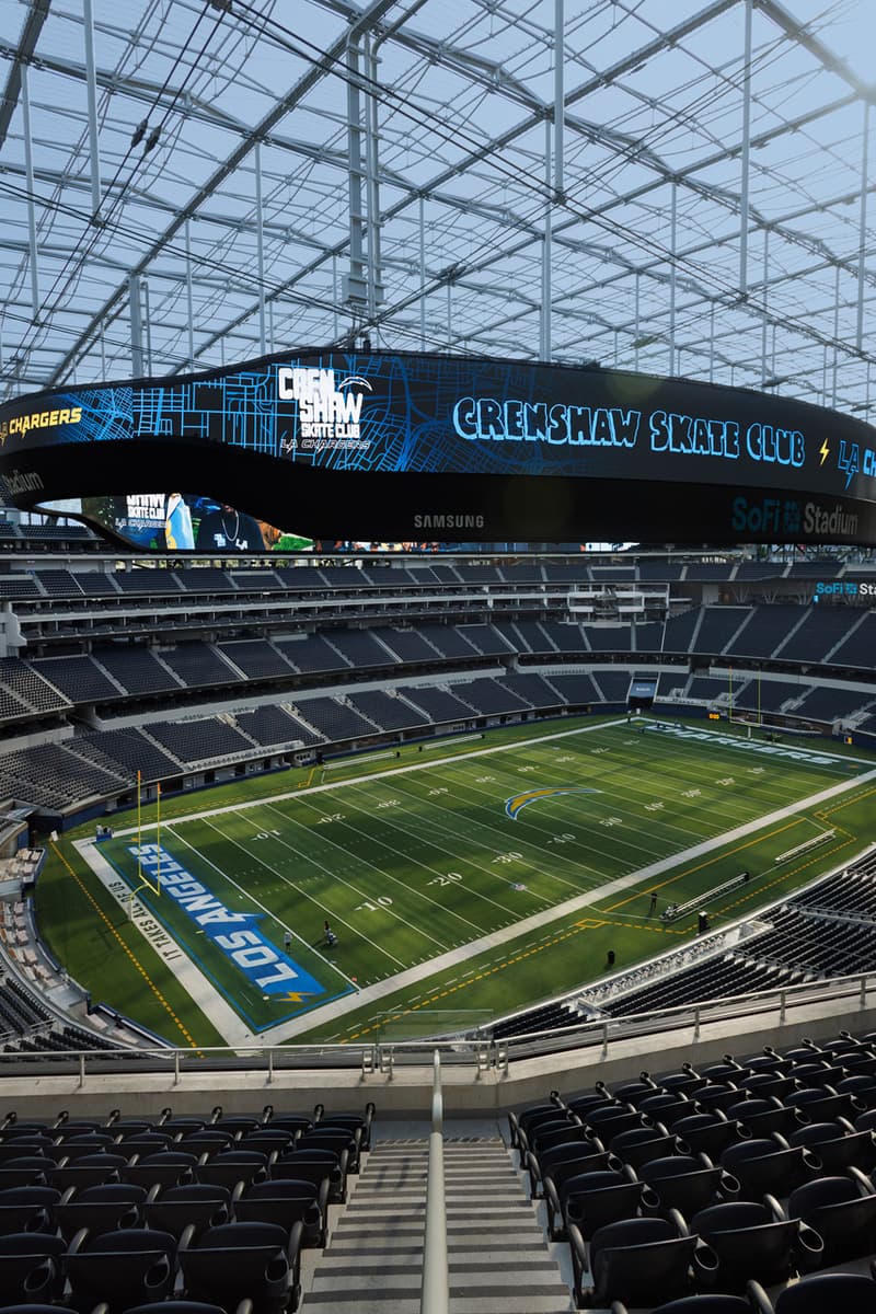 Crenshaw Skate Club Hits the Field in Chargers Capsule | Hypebeast