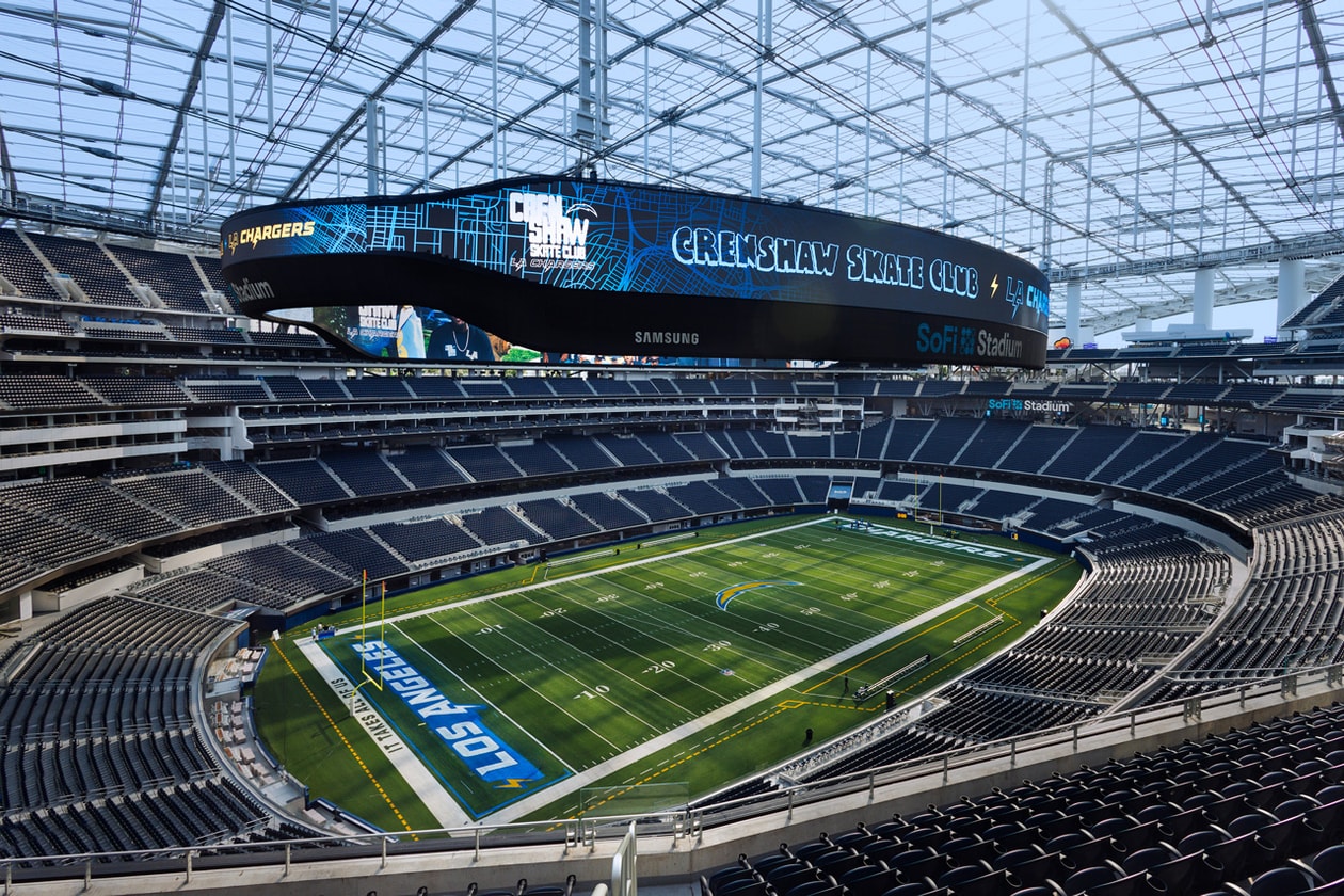 Crenshaw Skate Club Hits the Field in Chargers Capsule | Hypebeast