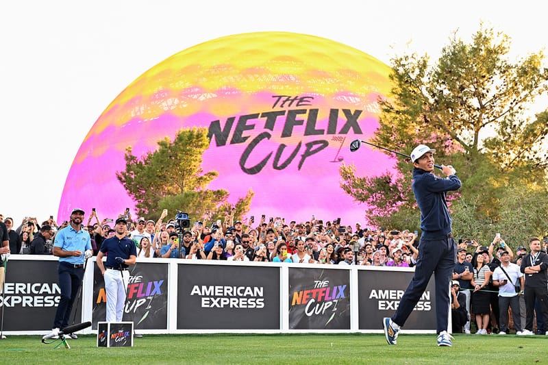 Fans React to the Netflix Cup Golf and F1 Event | Hypebeast