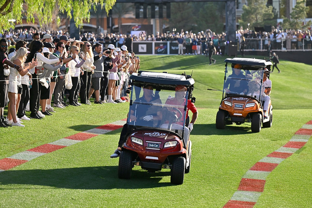 Fans React to the Netflix Cup Golf and F1 Event | Hypebeast