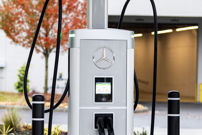 Mercedes Benz First EV Charging Hub US Info | Hypebeast