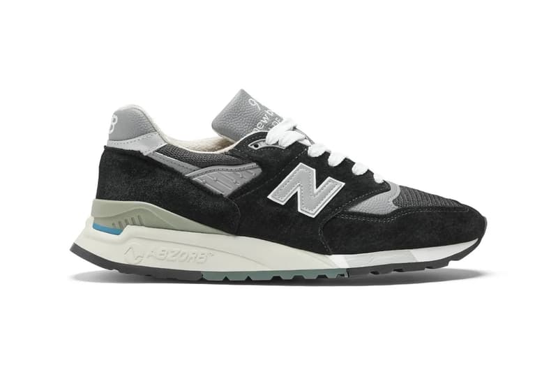Made in USA New Balance 998 "Black" U998BL Release | Hypebeast