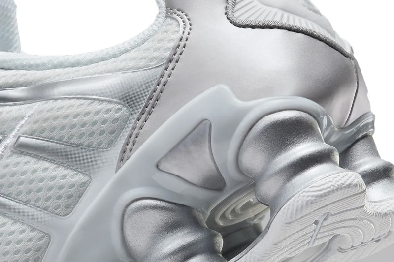 Nike Shox TL Arrives in a Monochromatic Silver Palette | Hypebeast