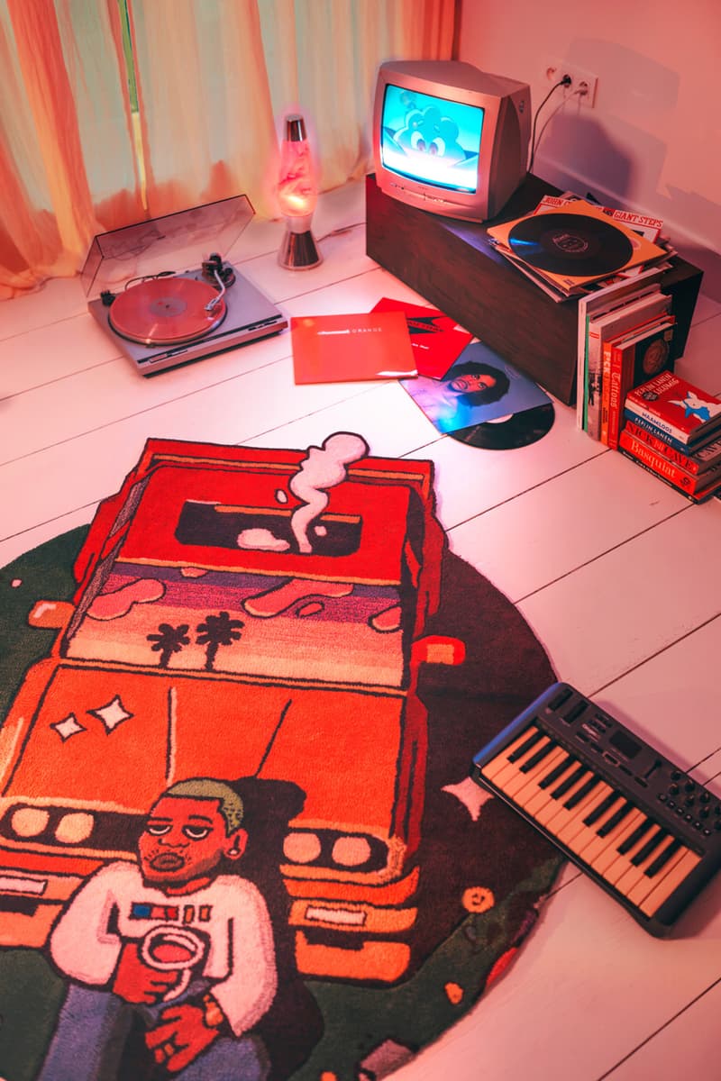 Rhymezlikedimez Pays Tribute to Frank Ocean on Solo Rug | Hypebeast