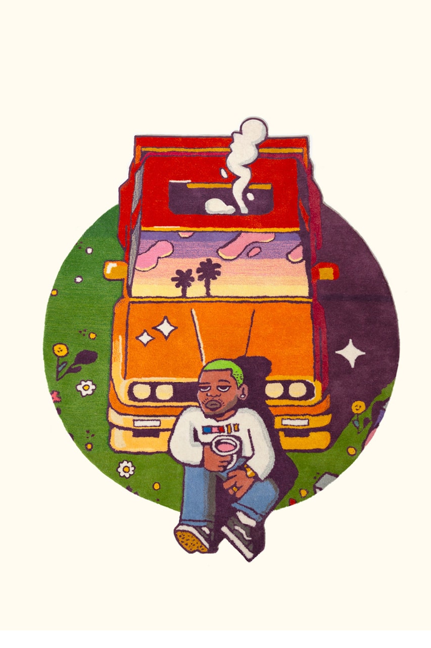 Rhymezlikedimez Pays Tribute to Frank Ocean on Solo Rug | Hypebeast