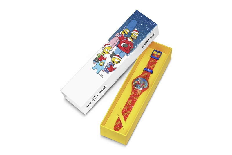 It's a 'Simpson' Christmas This Year at Swatch | Hypebeast