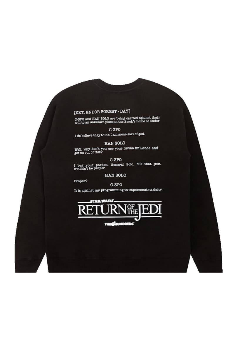 The Hundreds x Star Wars Return of the Jedi Info | Hypebeast
