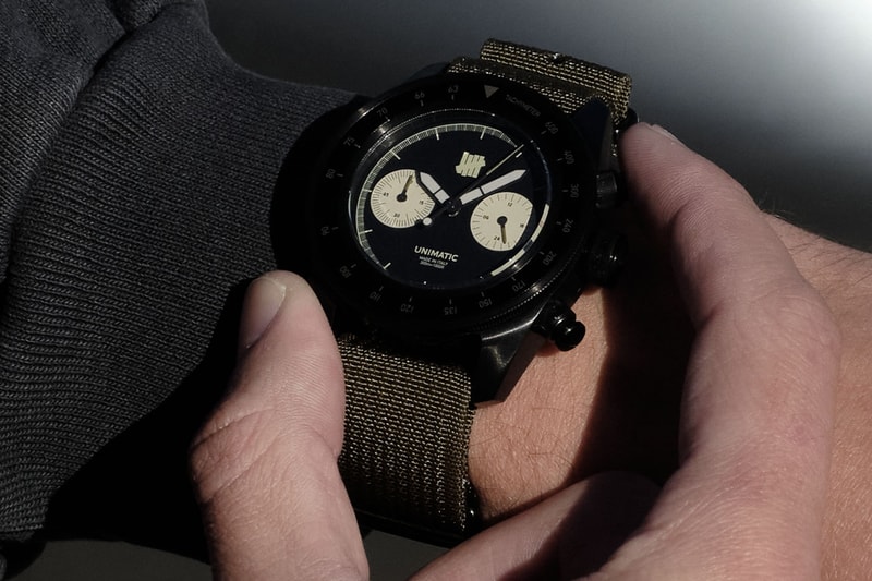 UNDEFEATED x Unimatic Modello Tre U3 ULVN Watch | Hypebeast