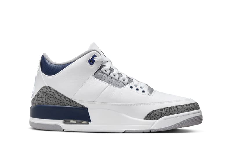Air Jordan 3 “Midnight Navy” Drop Reminder | Hypebeast